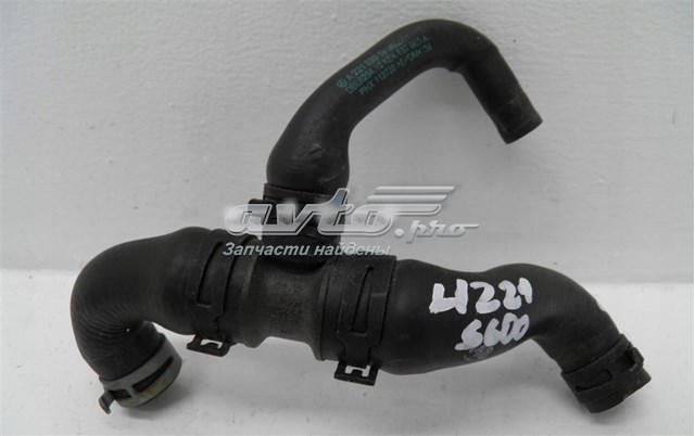 A2218301696 Mercedes шланг отопителя