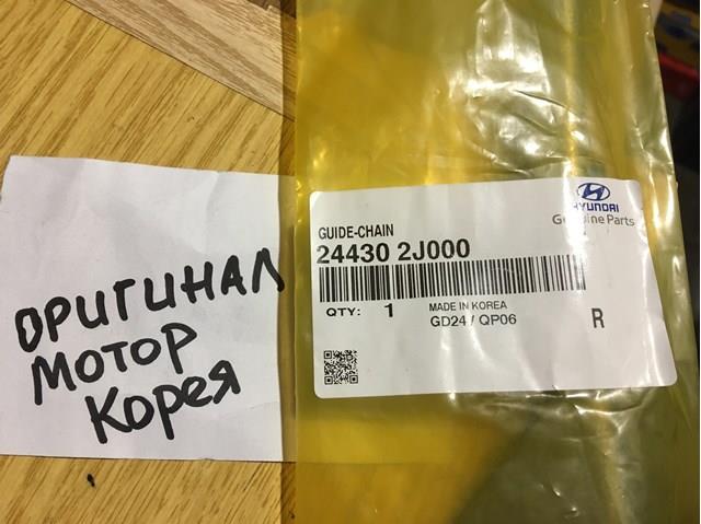 244302E000 Hyundai/Kia успокоитель цепи грм, левый