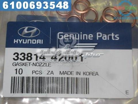 3381442001 Hyundai/Kia кольцо форсунки инжектора посадочное (Под