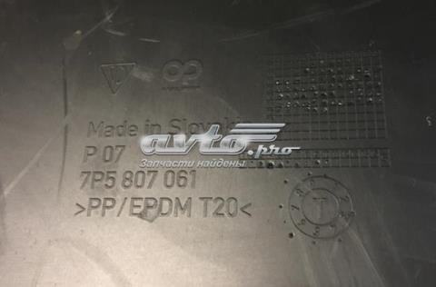 95850506110 Porsche передний спойлер