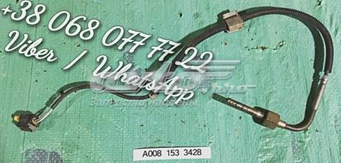 0081533428 Mercedes датчик температуры отработавших газов (ог, после