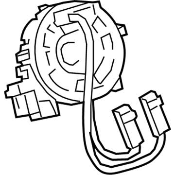 8430810020 Toyota cable set, spiral w/