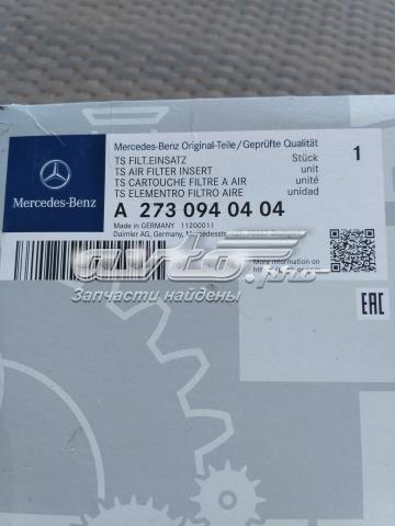 A2730940404 Mercedes воздушный фильтр