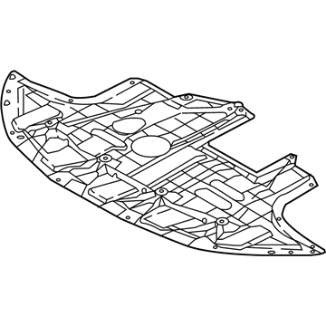 29110F2000 Hyundai/Kia Защита двигателя, поддона (моторного отсека)