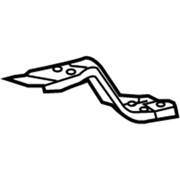 5267178010 Toyota кронштейн бампера переднего внешний правый