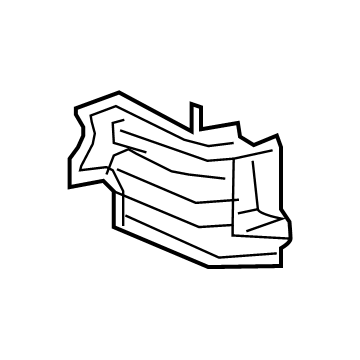 5329248020 Toyota кронштейн радиатора