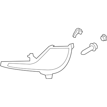 92201-1R010 Hyundai/Kia левая противотуманная фара