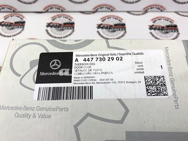 A4477302902 Mercedes | Замок двери задней правой A4477302902 купить на ...