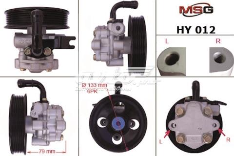 571003K010 Hyundai/Kia насос гур