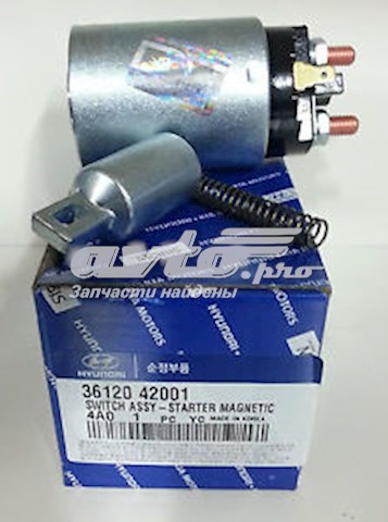 3612042001 Hyundai/Kia реле втягивающее стартера