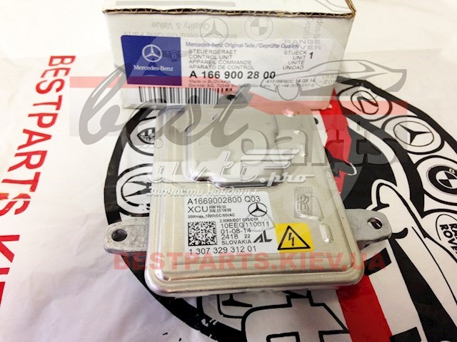 A1669002800 Mercedes ксенон, блок управления