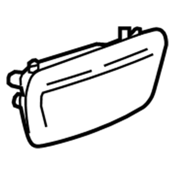 95073874 General Motors накладка крышки багажника. сломан крепеж