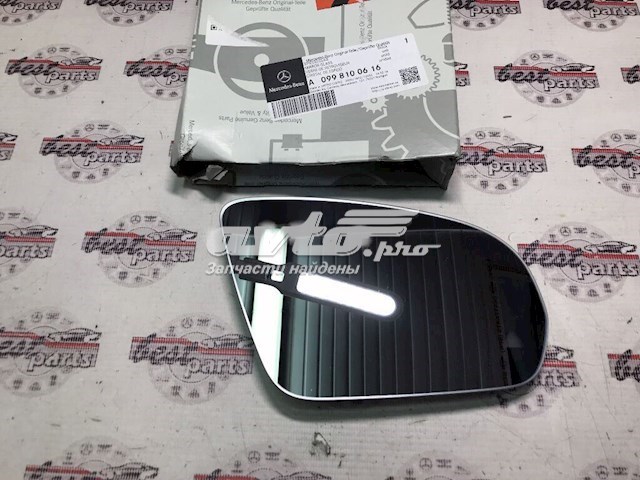 A0998100616 Mercedes зеркальный элемент зеркала заднего вида