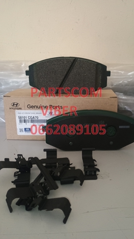 58101CGA70 Hyundai/Kia Колодки тормозные передние дисковые
