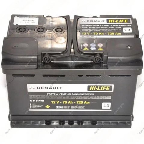 Аккумулятор Renault (RVI) 7711947965 купить на AvtoPro