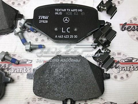 0004205202 Mercedes комплект колодок тормозных 4шт