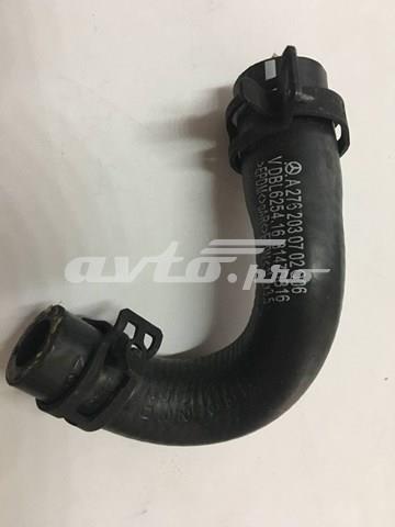 A2762030702 Mercedes шланг воды mercedes