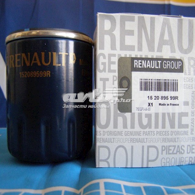 152089599R Renault фильтр масляный