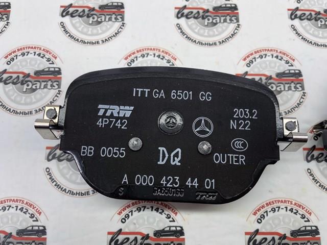A0004219801 Mercedes | Колодки тормозные задние дисковые A0004219801 ...