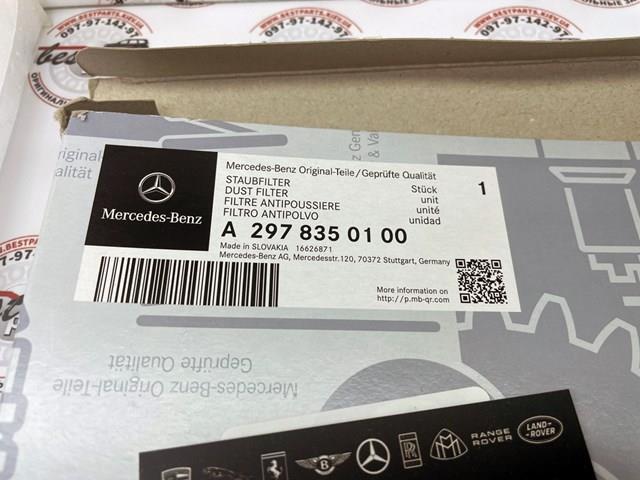 A2978350100 Mercedes | Фильтр салона A2978350100 купить на Avto.pro