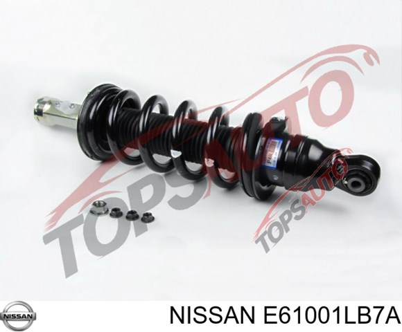 E61001LB7A Nissan амортизатор передний правый