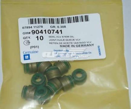 90410741 General Motors сальник клапана (маслосъемный, впуск/выпуск)