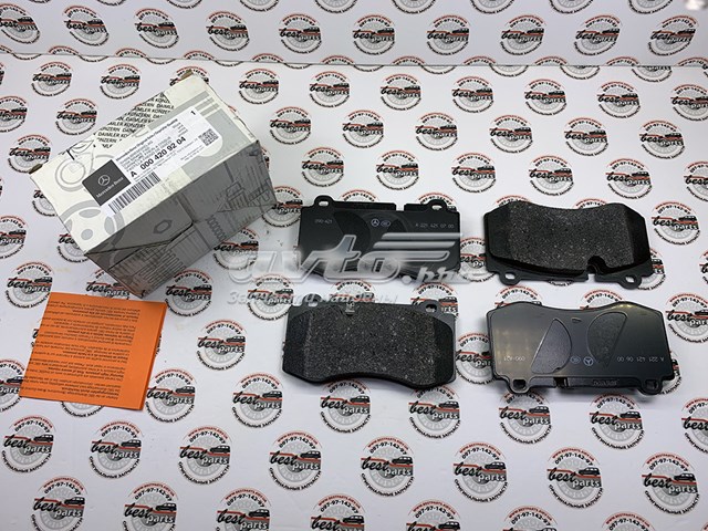 A0004209204 Mercedes колодки тормозные fr