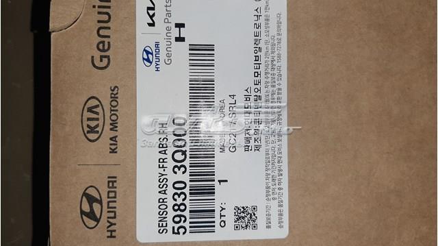 598303Q000 Hyundai/Kia датчик абс (abs передний правый)