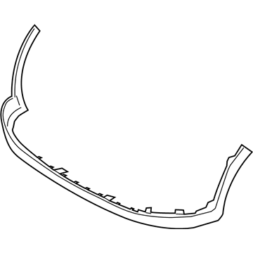 86512D3520 Hyundai/Kia бампер передний, нижняя часть