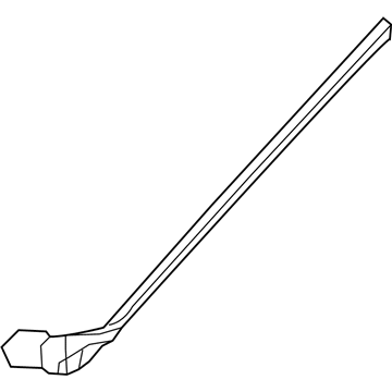 7553606100 Toyota молдинг скла вітрового