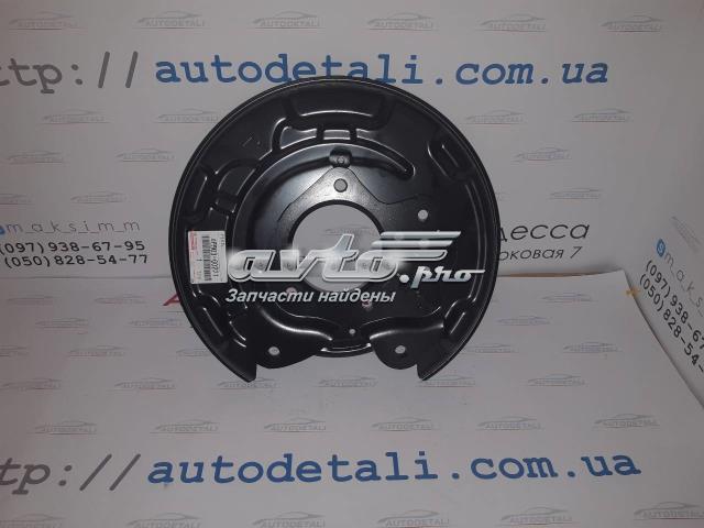 4650360221 Toyota защита тормозного диска заднего правая