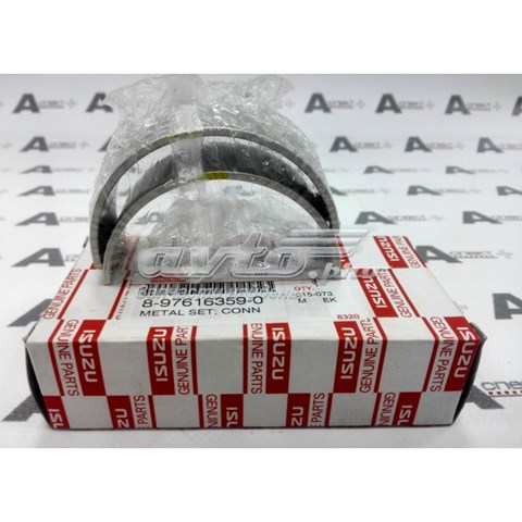 8980554790 Isuzu вкладыши коленвала шатунные, комплект, стандарт (std)