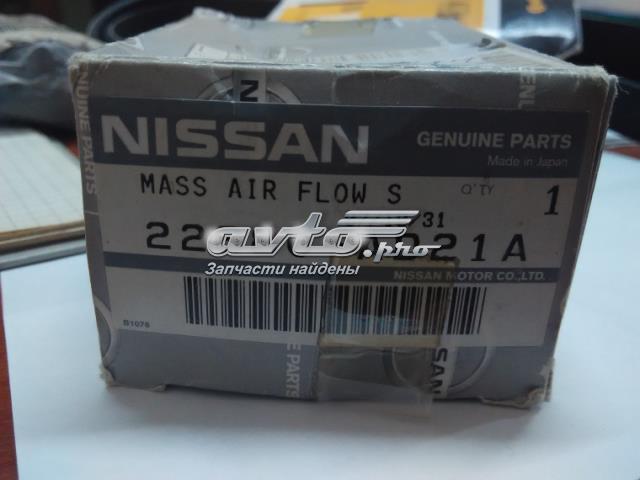 22680AD21A Nissan датчик потока (расхода воздуха, расходомер M.A.F. - (Mass