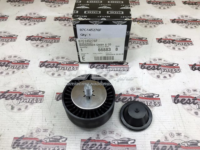 07C145276F Bentley ролик приводного ремня паразитный