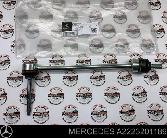 A2223201189 Mercedes стойка стабилизатора переднего левая