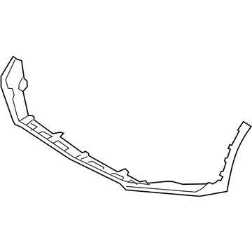 86512S2000 Hyundai/Kia бампер передний низ 2019-20