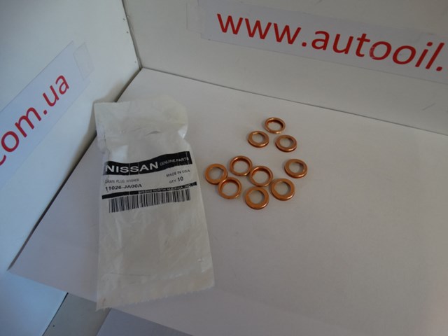 11026JA00A Nissan прокладка пробки поддона двигателя