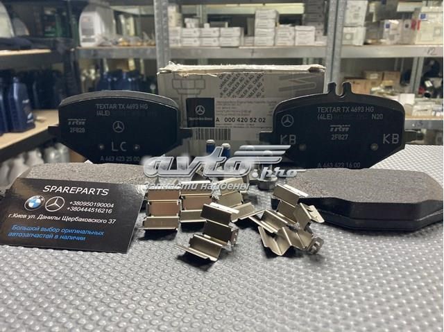 0004205202 Mercedes колодки тормозные задние 63/65 amg