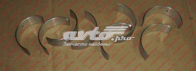 1136000067-01 Geely вкладыши коленвала шатунные, комплект, стандарт (std)