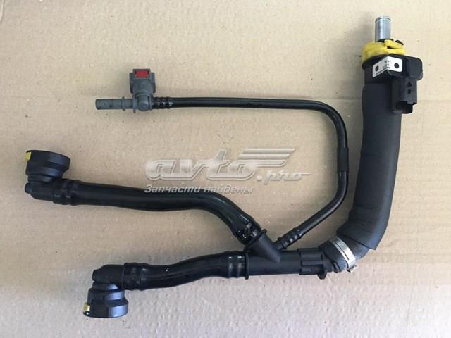 9806553180 Peugeot/Citroen Патрубок вентиляции картера (маслоотделителя)