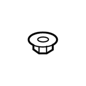 253362V000 Hyundai/Kia кронштейн (подушка крепления радиатора нижний)