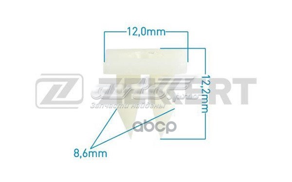 BE1743 Zekkert клипса k288