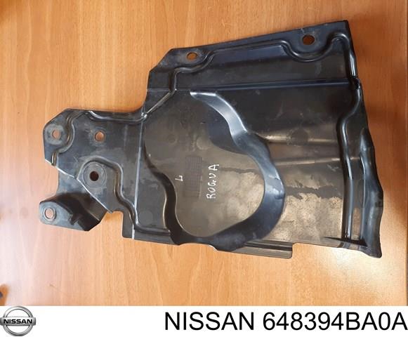 648394BA0A Nissan пыльник двигателя в подкрылок перед лев