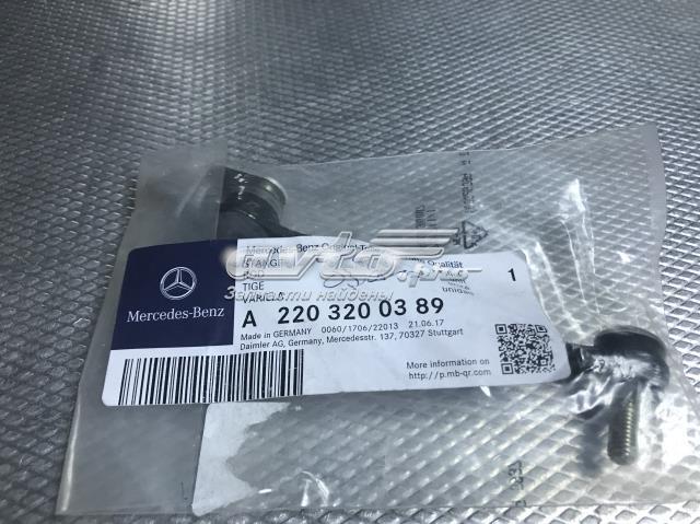 2203200389 Mercedes тяга датчика уровня положения кузова передняя