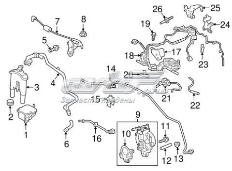LR096060 Land Rover прокладка вакуумного насоса
