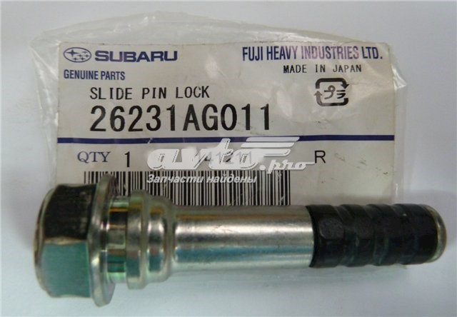 26231AG011 Subaru направляющая суппорта subaru - 26231-ag011
