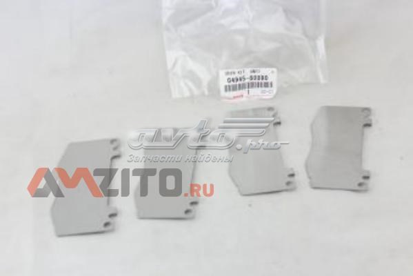 0494560090 Toyota комплект пружинок крепления дисковых колодок передних