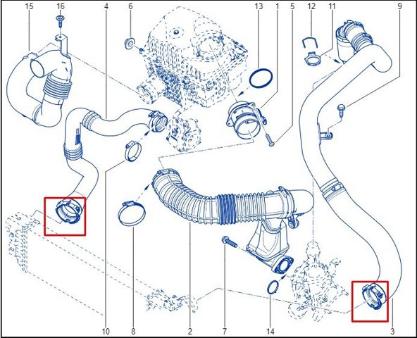 7701071288 Renault (RVI) Уплотнительное кольцо (прокладка) патрубка ...