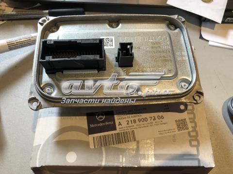 2189007306 Mercedes блок управления фары