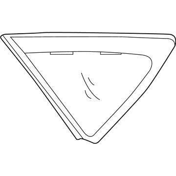 878101R000 Hyundai/Kia накладка треуг.крыла зад.лев.наружн.010-